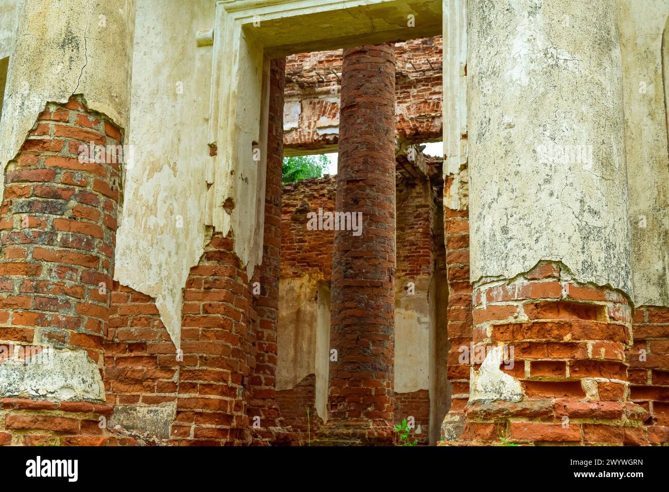 Ruins of the church. Monuments and landmarks. History and culture ...
