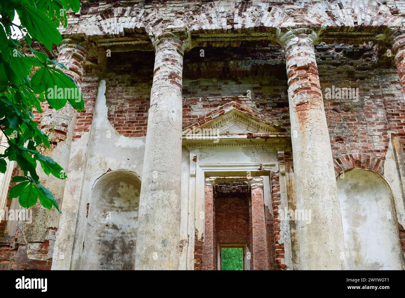Ruins of the church. Monuments and landmarks. History and culture ...