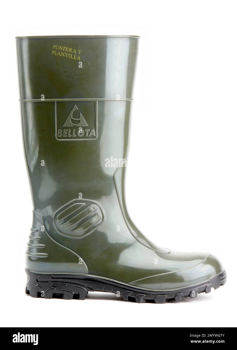 Rubber boot, PPE (Personal Protective Equipment), safety boot Stock ...