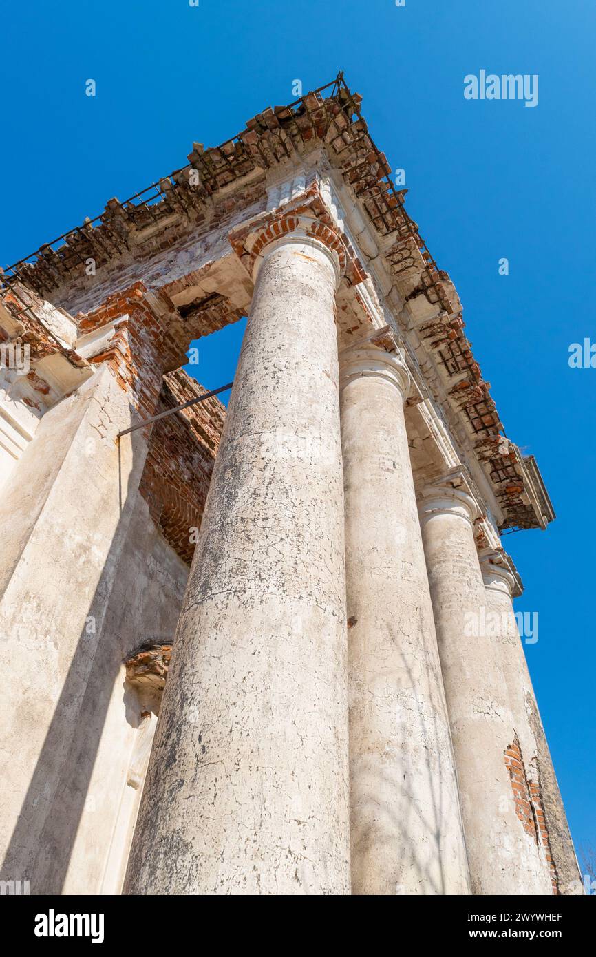 Ruins of the church. Monuments and landmarks. History and culture ...