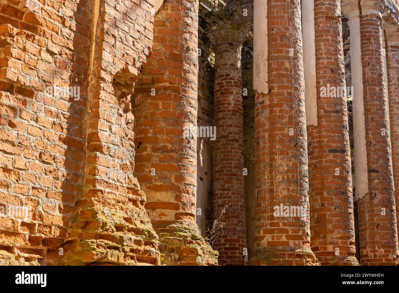 Ruins of the church. Monuments and landmarks. History and culture ...