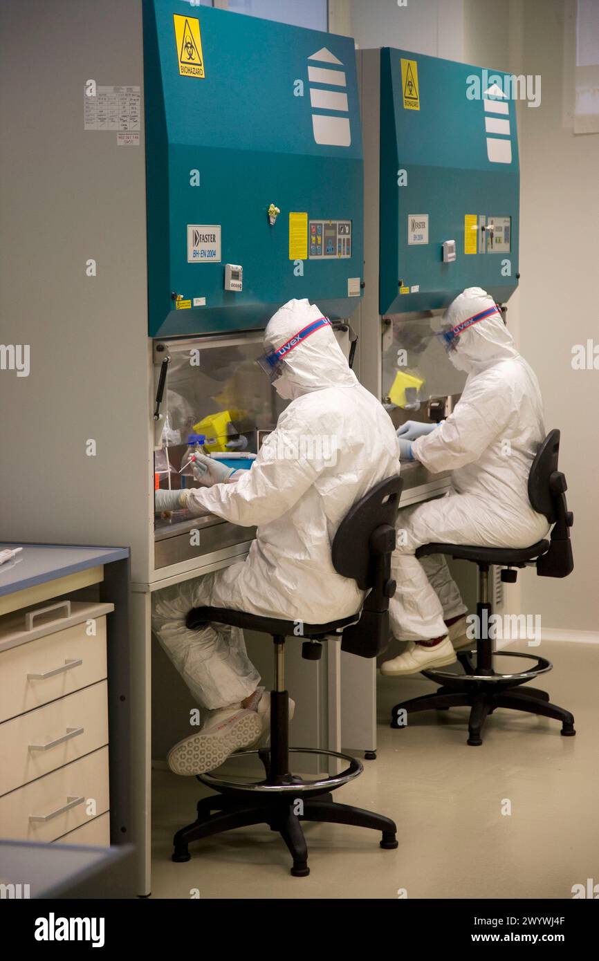 Research on mad cow disease and avian flu, Laboratory of Bio-Safety ...