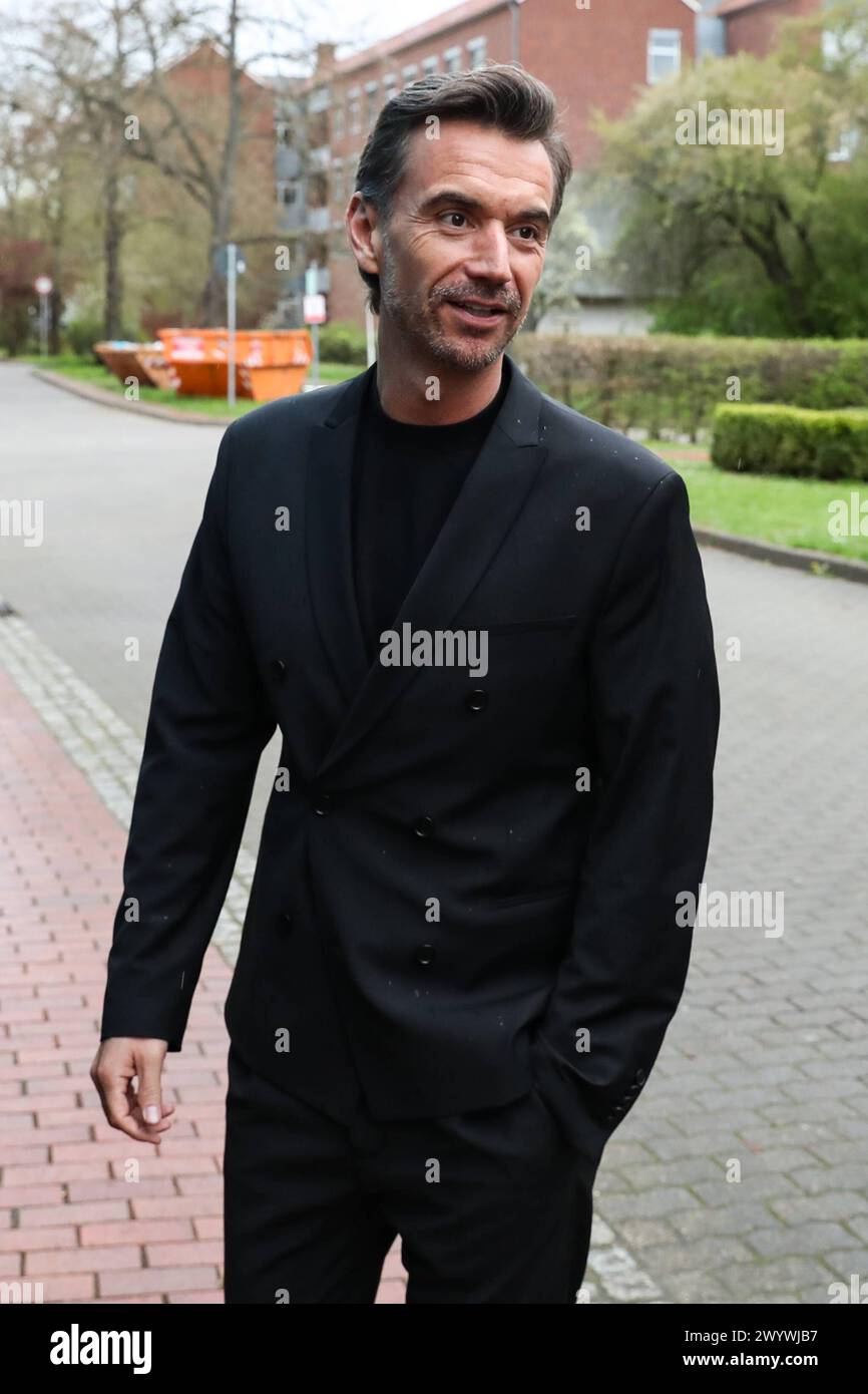 Florian Silbereisen kommt zum Termin. Ministerpräsident Dr. Reiner ...