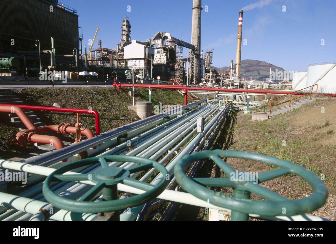 Spain euskadi oil industry hi-res stock photography and images - Alamy