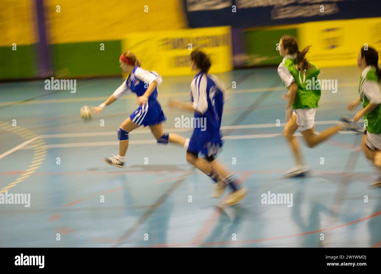 Girls handball hi-res stock photography and images - Alamy