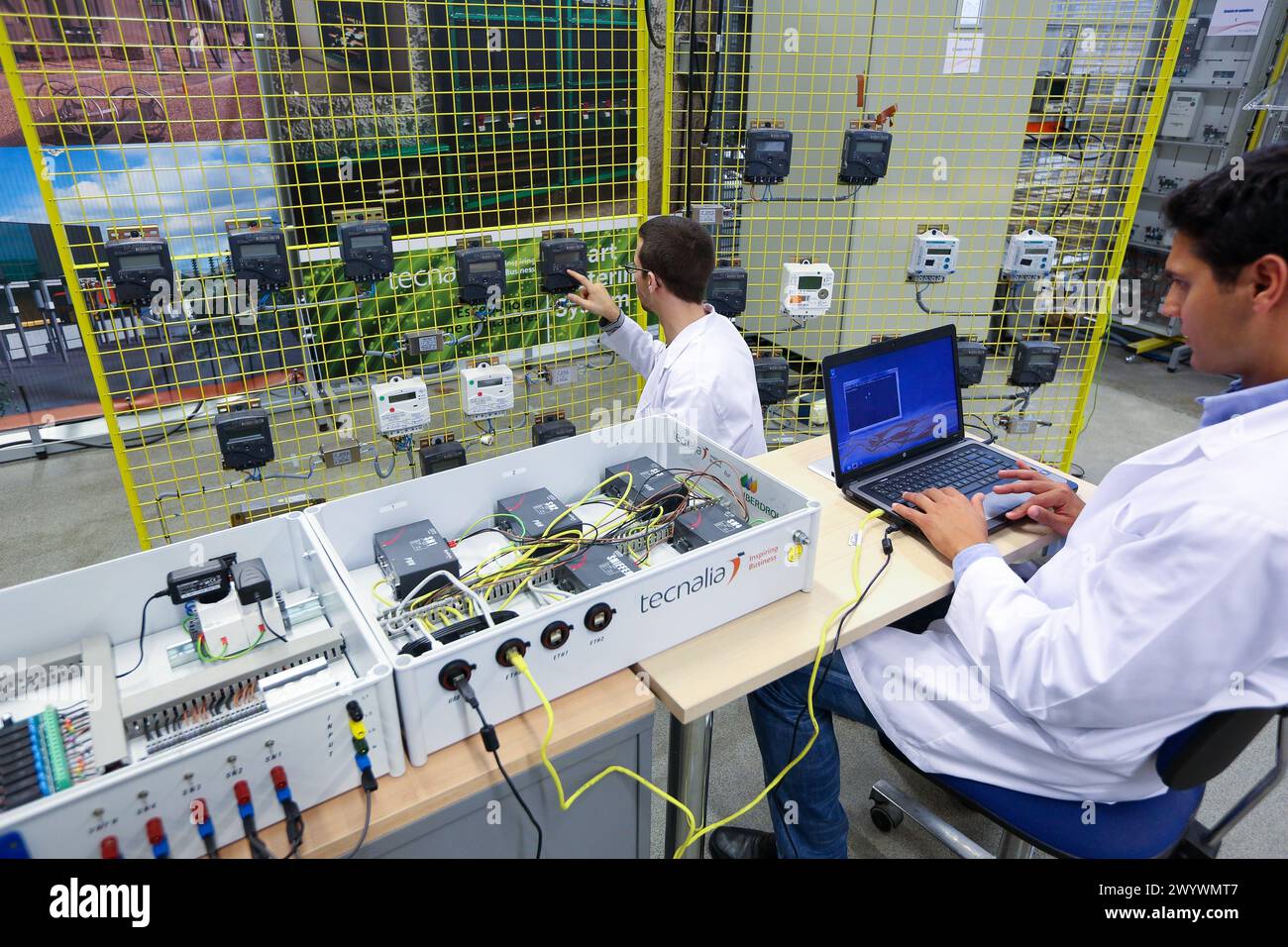 Certification of power electronics equipment hi-res stock photography ...