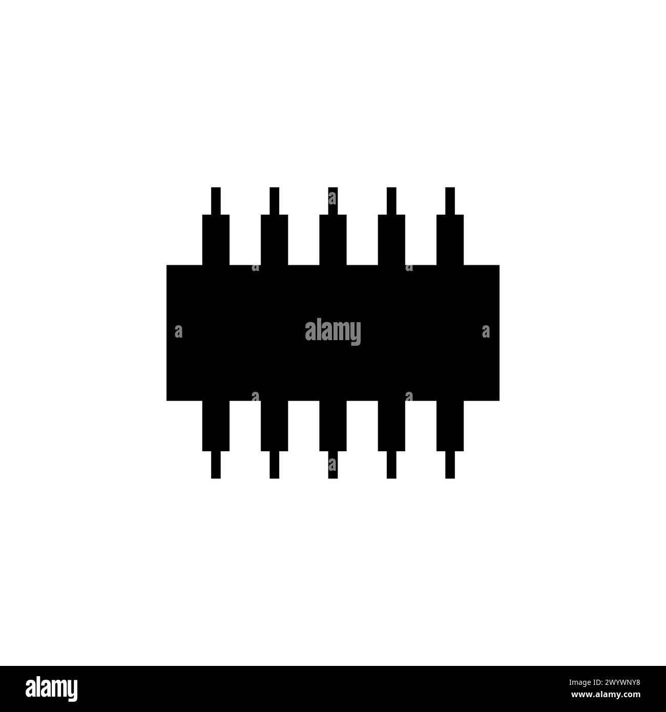 Microelectronics vector vectors hi-res stock photography and images - Alamy