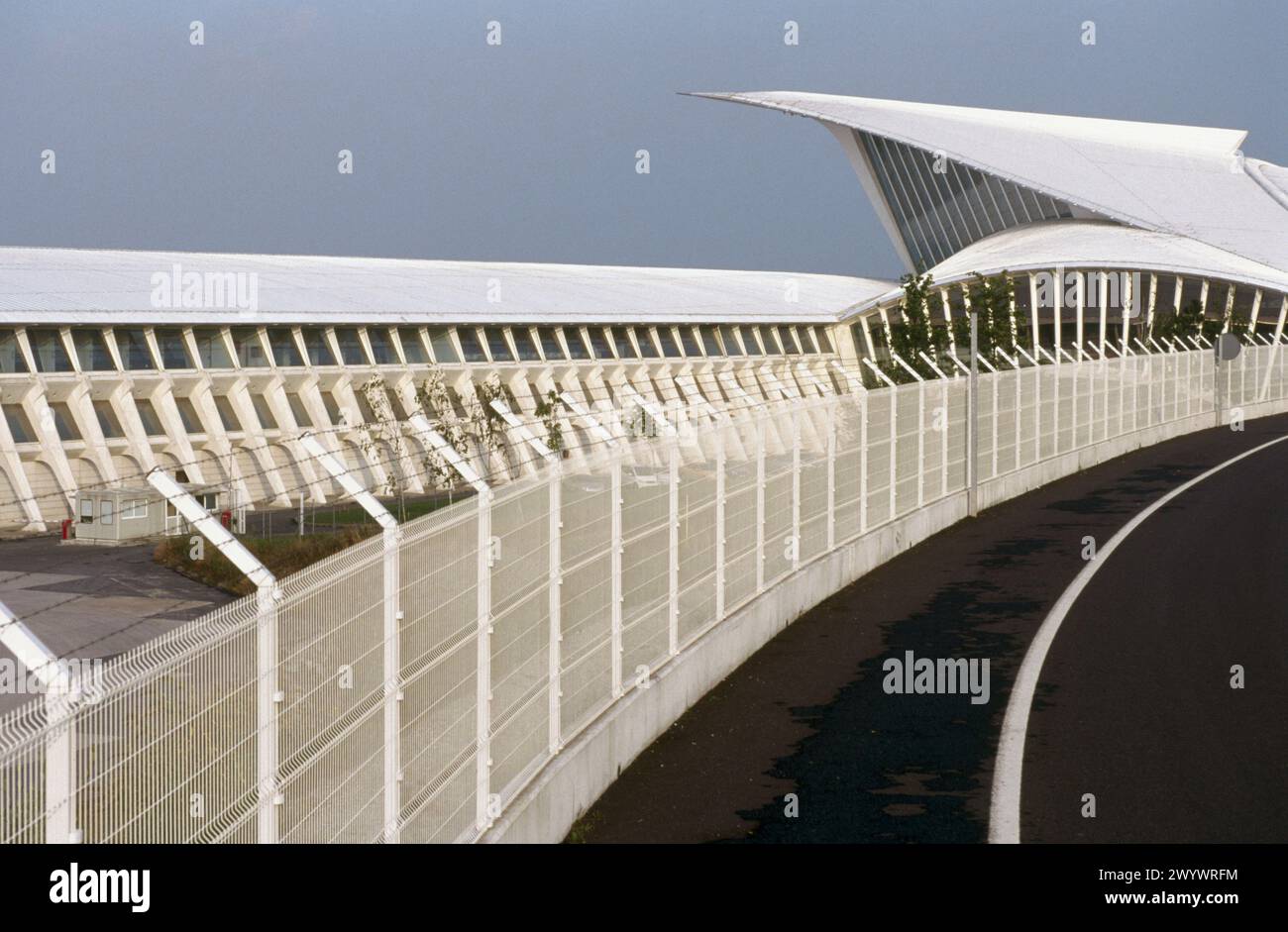 Bilbao airport, by Santiago Calatrava. Biscay. Basque Country. Spain ...
