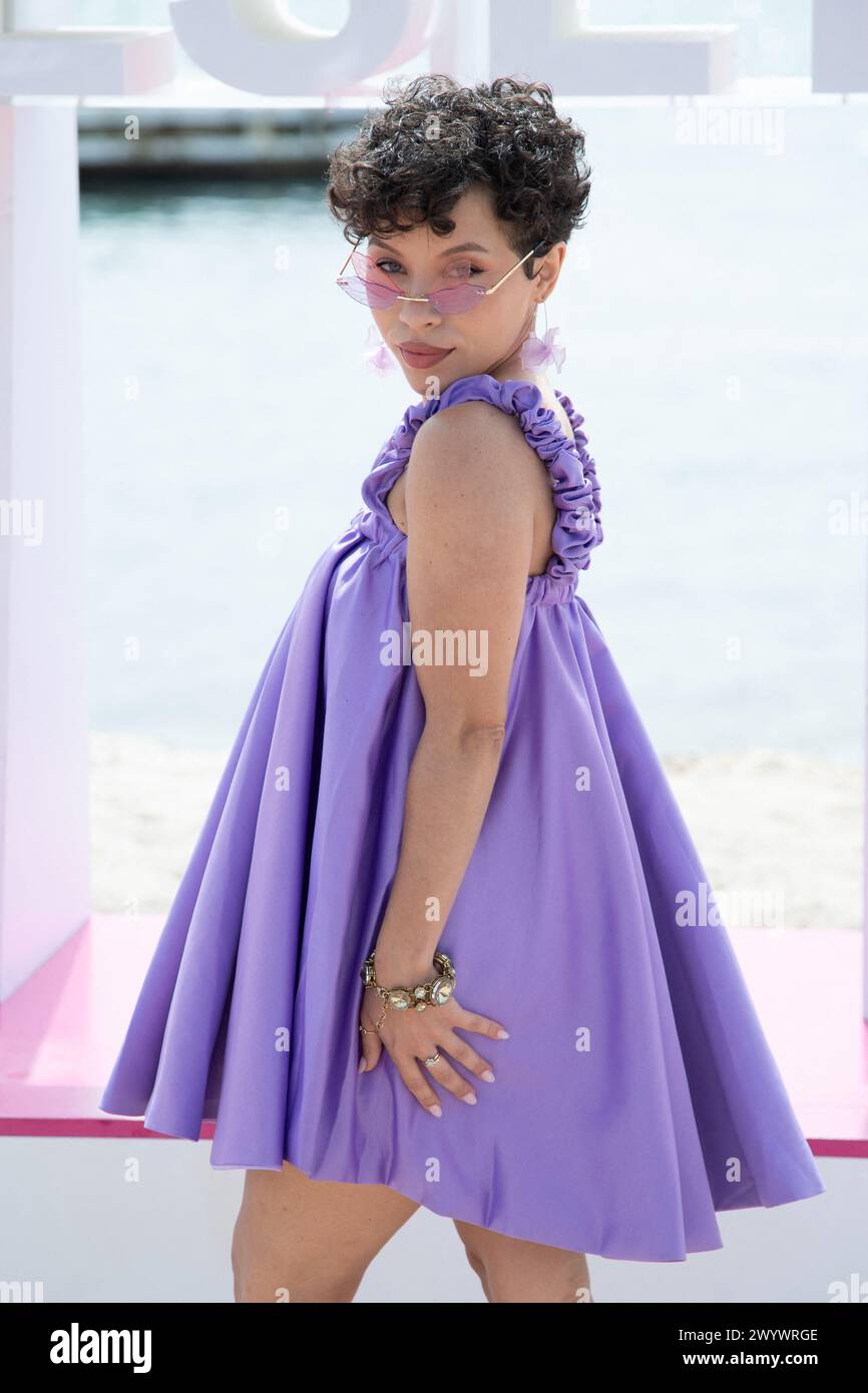 Cannes, France. 08th Apr, 2024. Saffron Coomber attending The Zweiflers ...