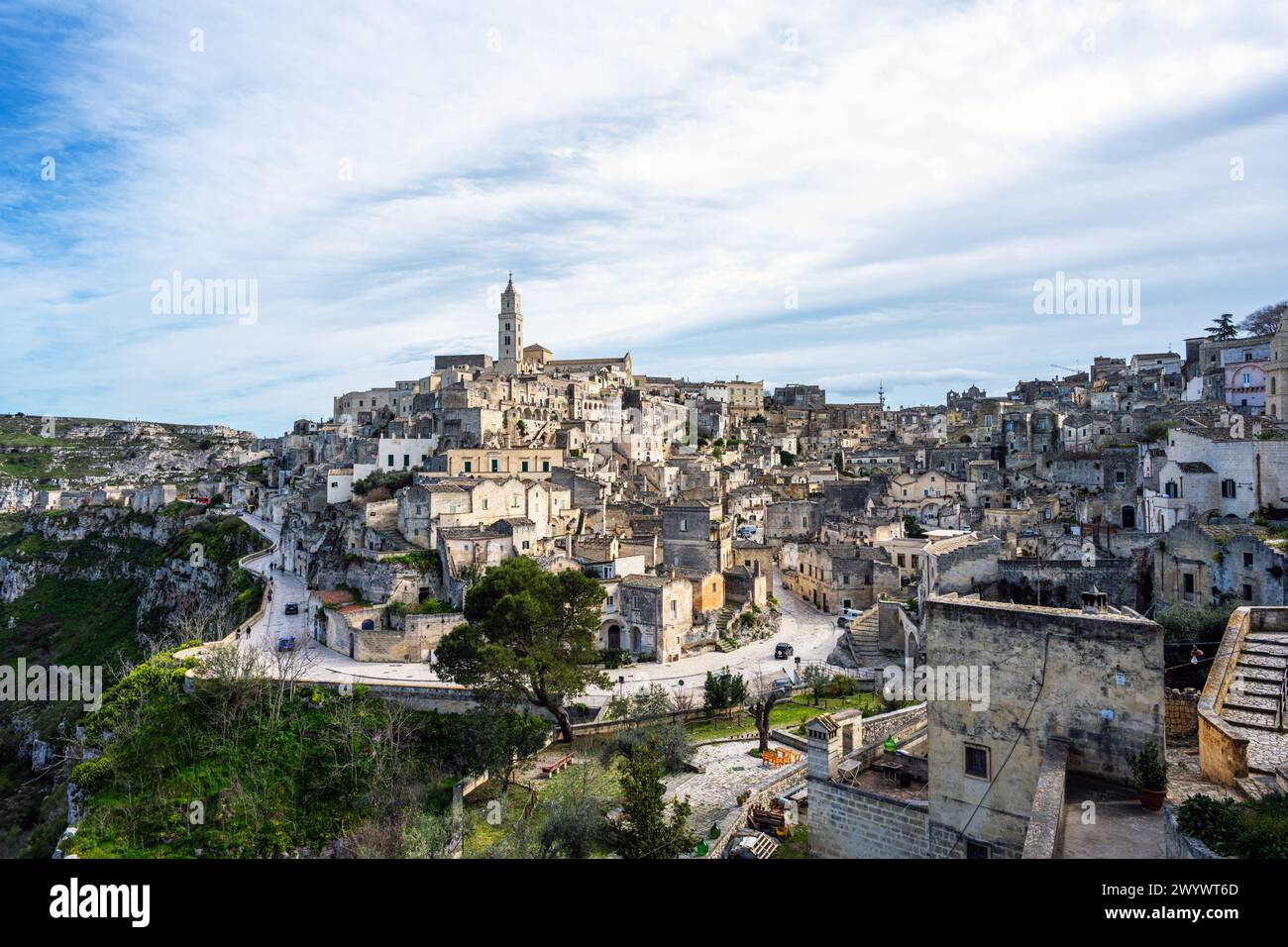 The amazing old town of Matera in southern Italy Stock Photo - Alamy