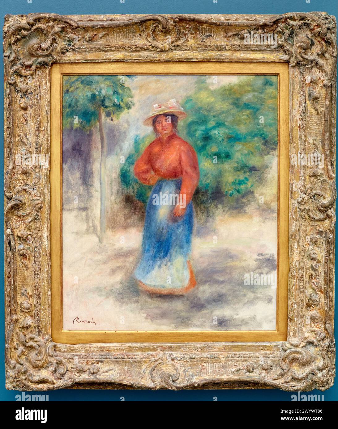Gabrielle au jardin, Pierre-Auguste Renoir, Musee de L'Orangerie ...