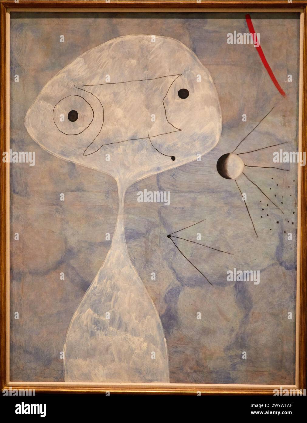 Painting (Man with a Pipe), 1925, Joan Miró, Museo Nacional Centro de Arte Reina Sofia, Madrid ...