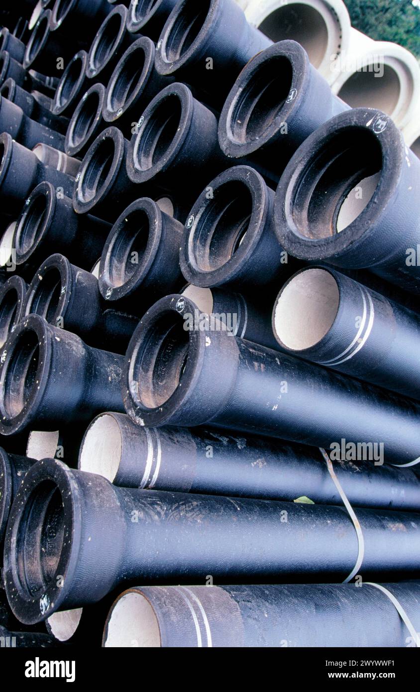 Drinking water pipes Stock Photo - Alamy