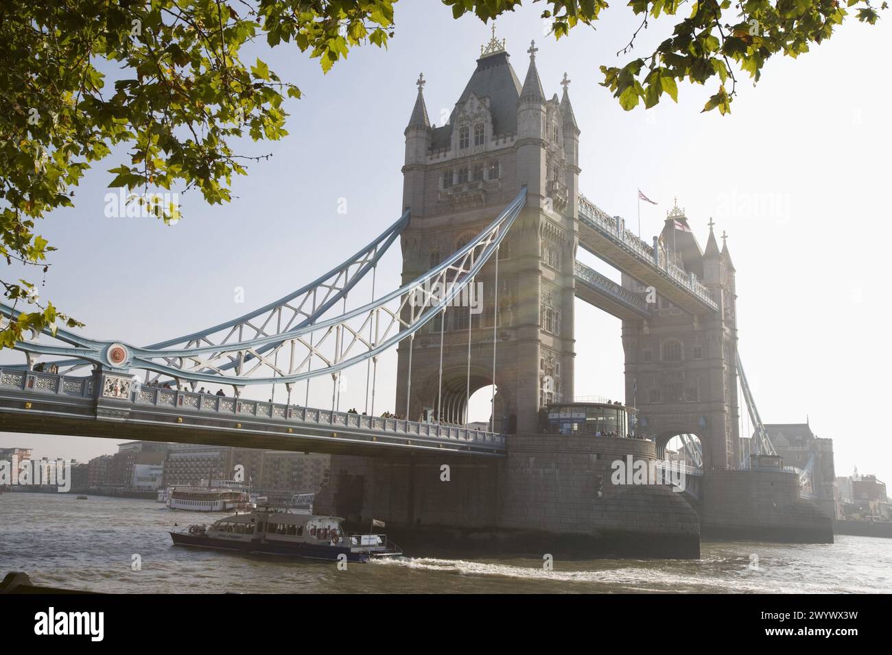 Tower Bridge, Thames River, London. England, UK Stock Photo - Alamy