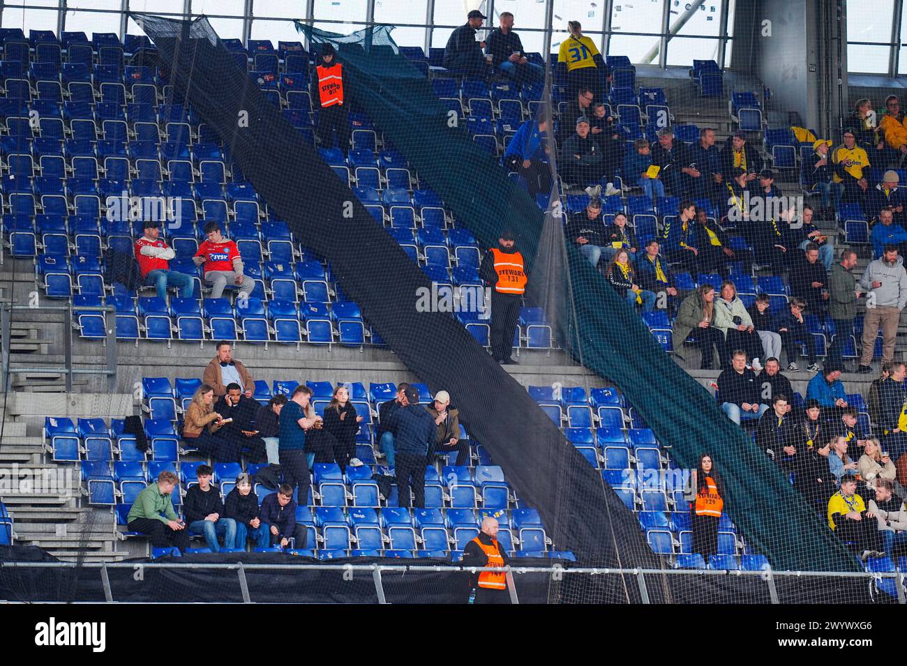 Superliga match between Broendby IF and Silkeborg IF at Broendby ...