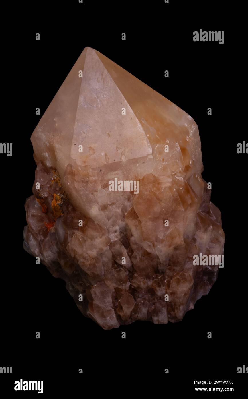 quartz crystal specimen Stock Photo - Alamy