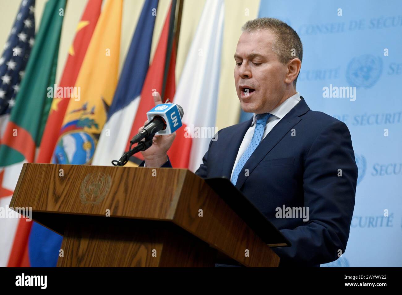 Ambassador Gilad Erdan, Permanent Representative of Israel to the ... Ambassador Gilad Erdan, Permanent Representative of Israel to the ...