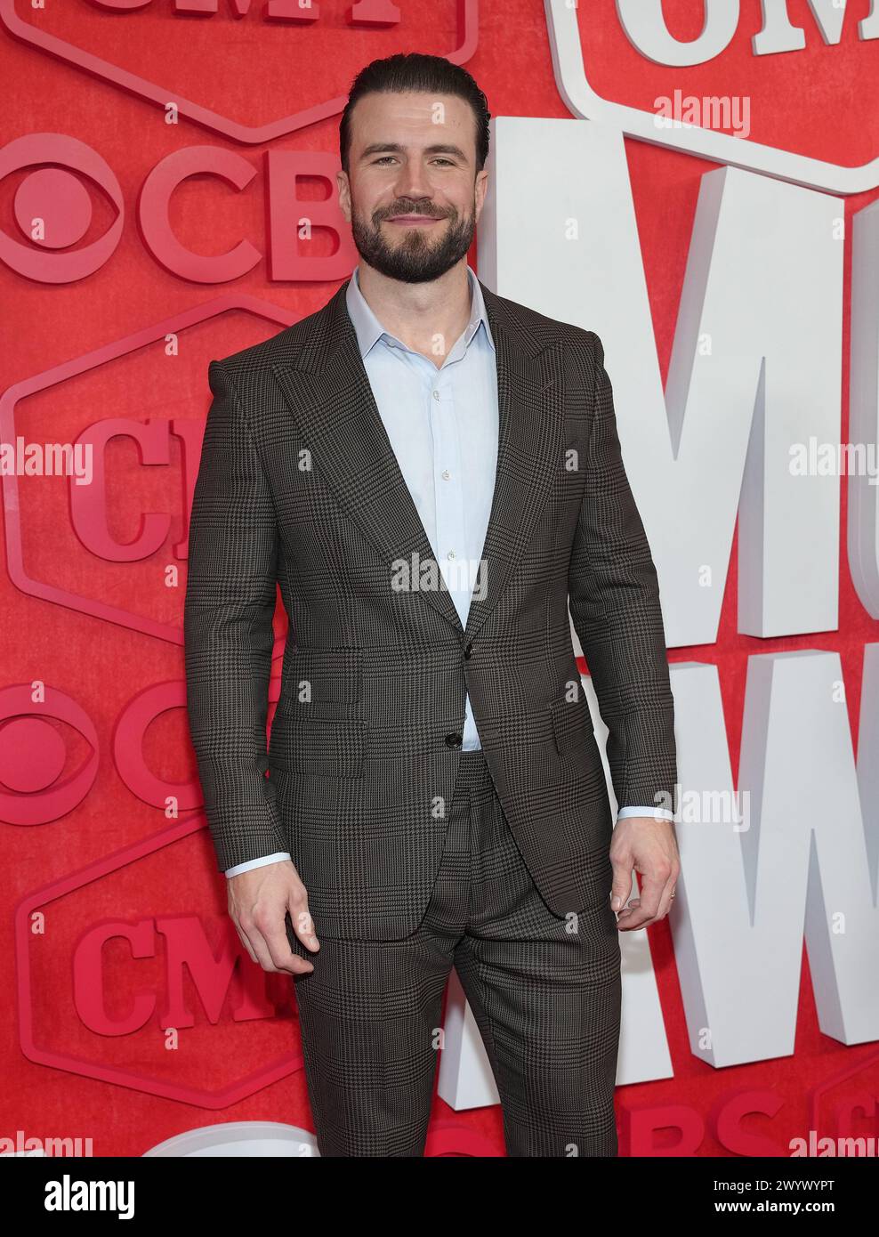 Sam Hunt attends the 2024 CMT Music Awards at Moody Center on April 07 ...