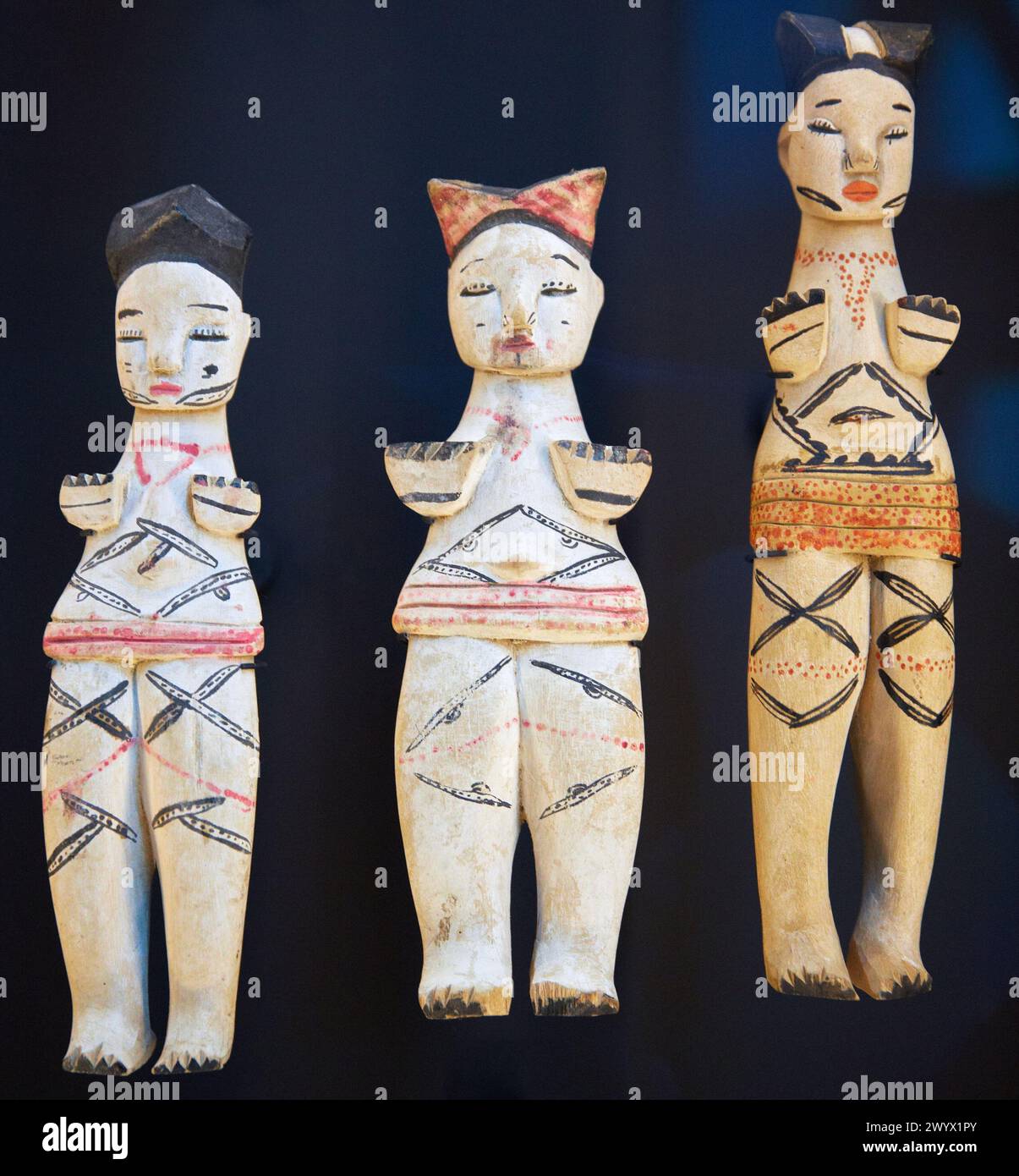 Fertility dolls. Population Igbo and Ibibio. Nigeria. Musée du Quai ...