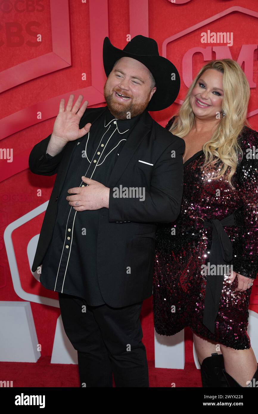 Austin, USA. 08th Apr, 2024. Paul Walter Hauser, Amy Elizabeth Boland ...