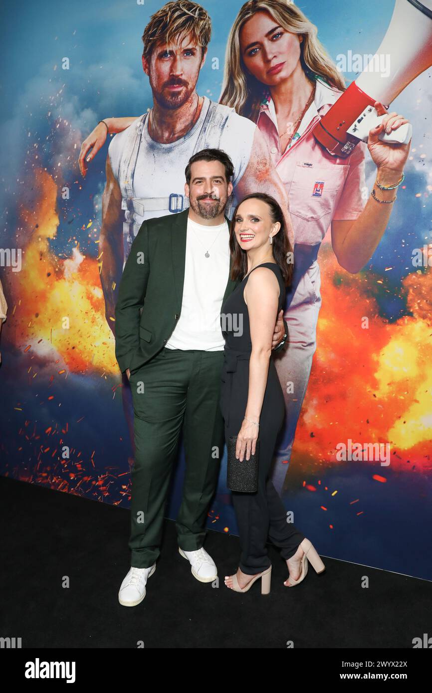 April 8, 2024: ADAM DUNN (L) attends the Australian Premiere of 'The ...