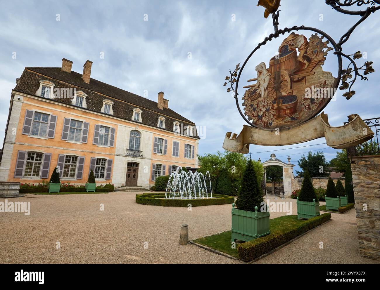 Chateau de Pommard, Wine route of the Grands Crus, Pommard, Cote de ...