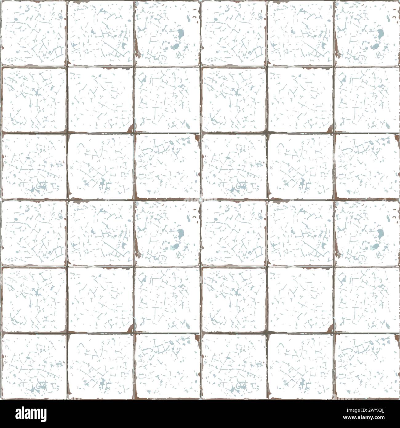 Old glaze tiles Stock Vector Images - Alamy