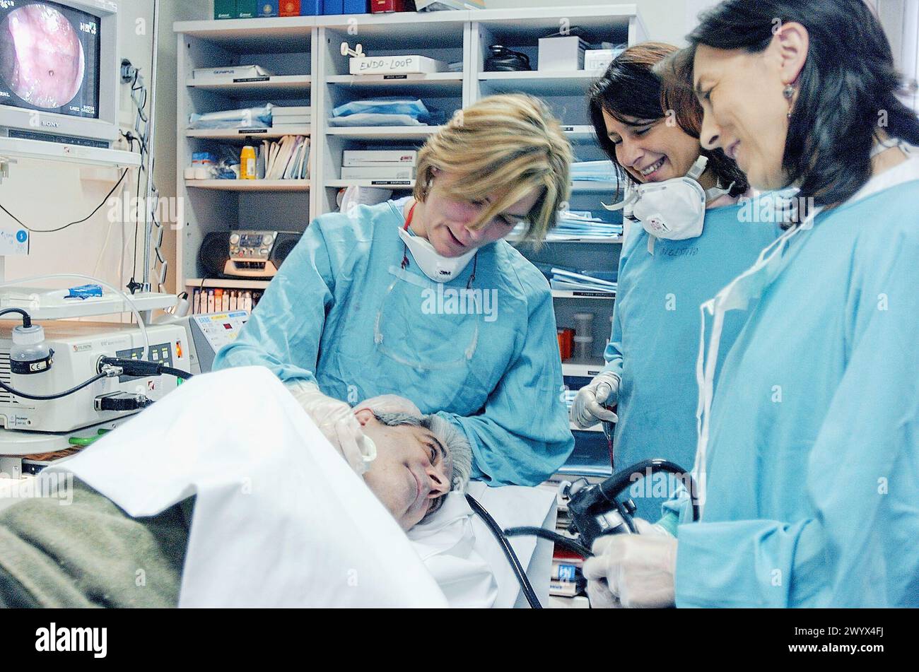 Endoscopy at hospital Stock Photo - Alamy