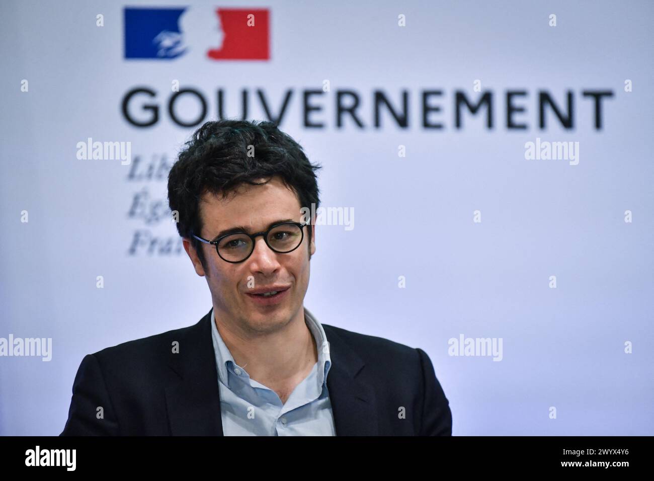 Paris, France. 08th Apr, 2024. General Secretary for Ecological ...