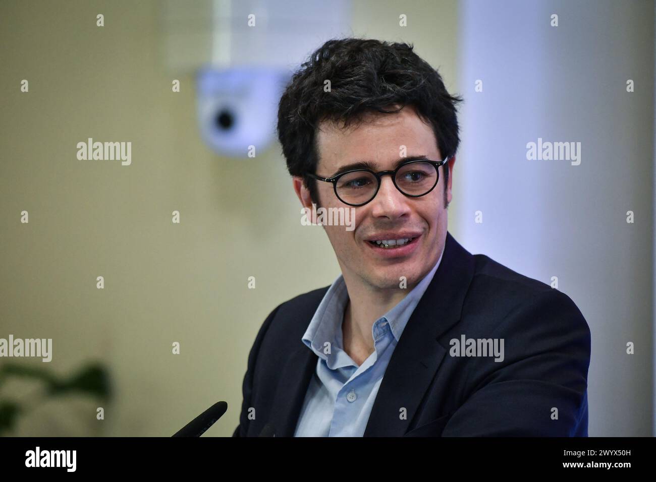 Paris, France. 08th Apr, 2024. General Secretary for Ecological ...