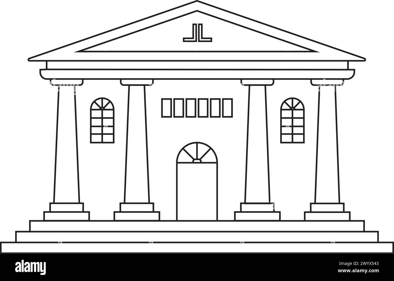 Museum for architectural drawing Stock Vector Images - Alamy