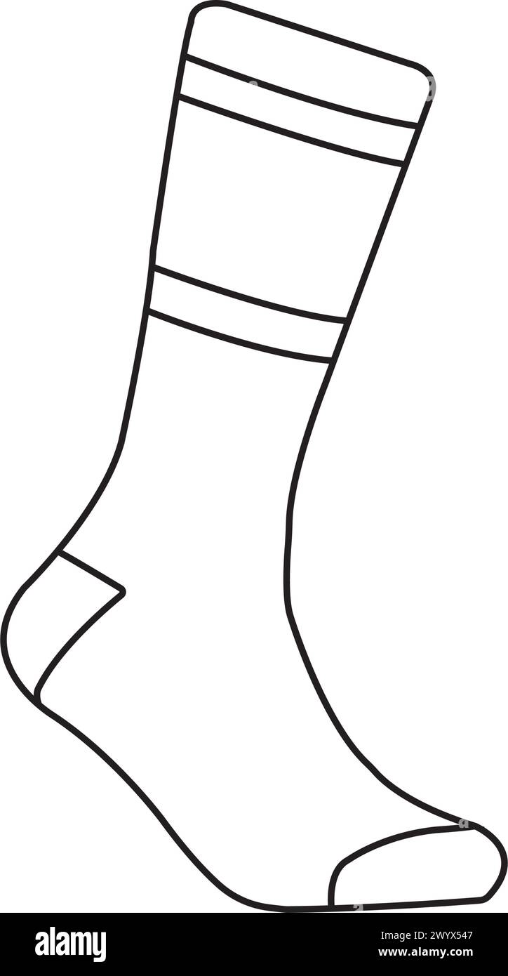 Sock icon vector illustration symbol design Stock Vector Image & Art ...