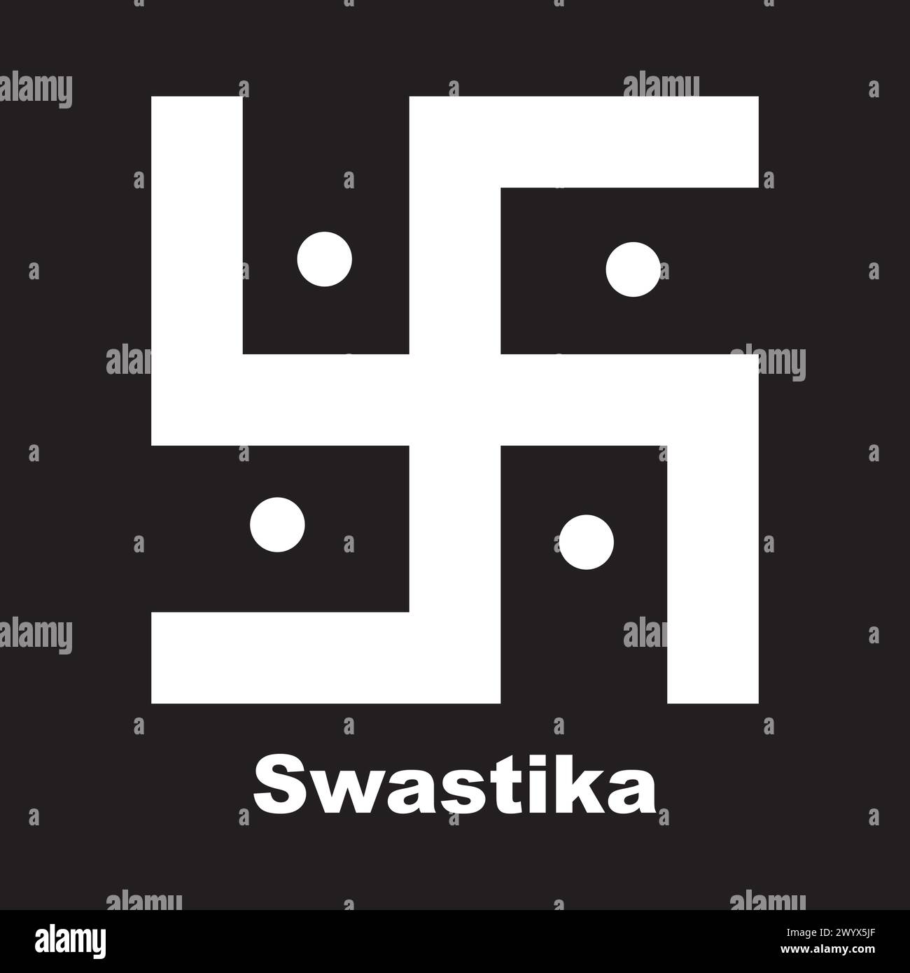 Swastika ikon vector iillustration symbol design Stock Vector Image & Art - Alamy