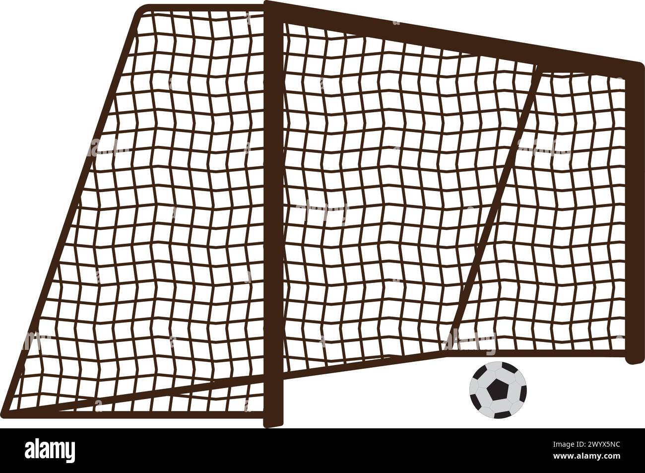 Goal post logo Stock Vector Images - Alamy