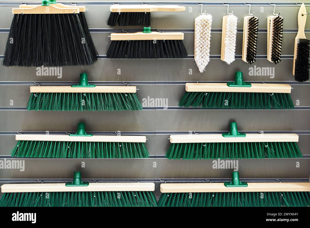 Brush brushes broom brooms hi-res stock photography and images - Alamy