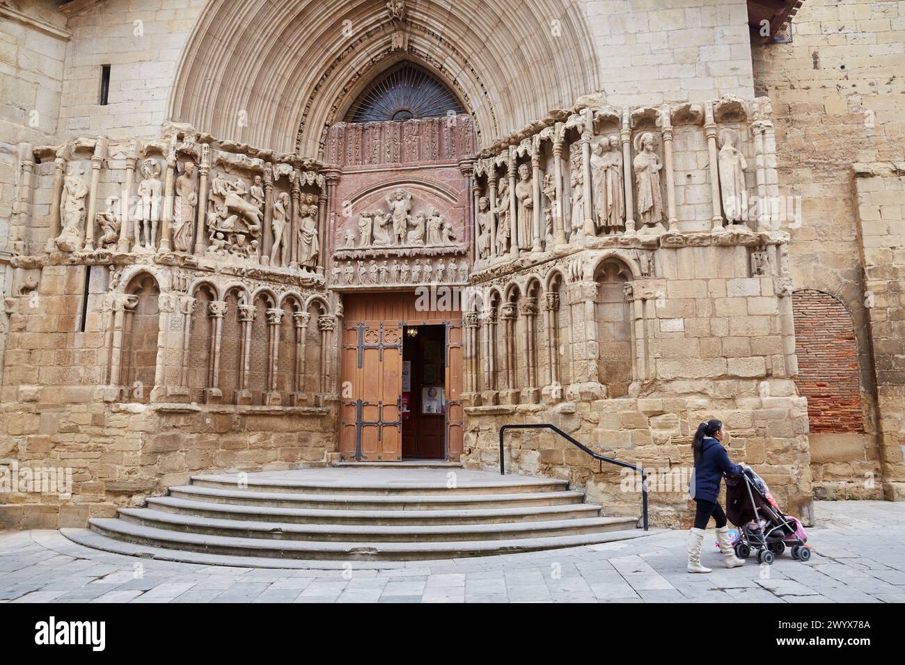 Church of San Bartolomé, Way of Saint James, Camino de Santiago ...