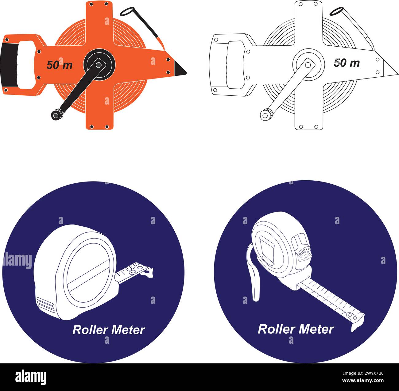 Roller meter icon vector illustration symbol design Stock Vector Image ...