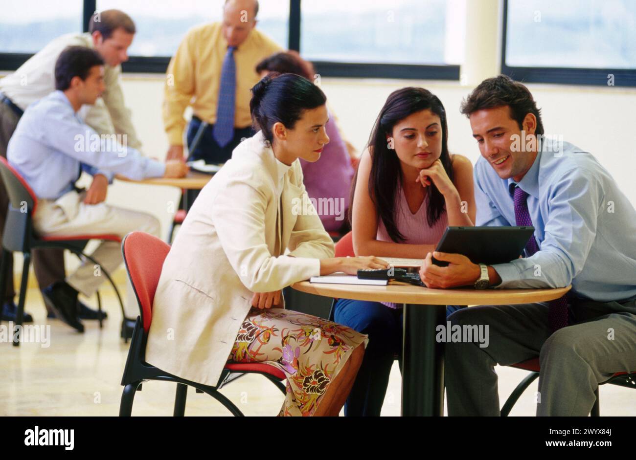 Interested serious businessman showing hi-res stock photography and images - Alamy