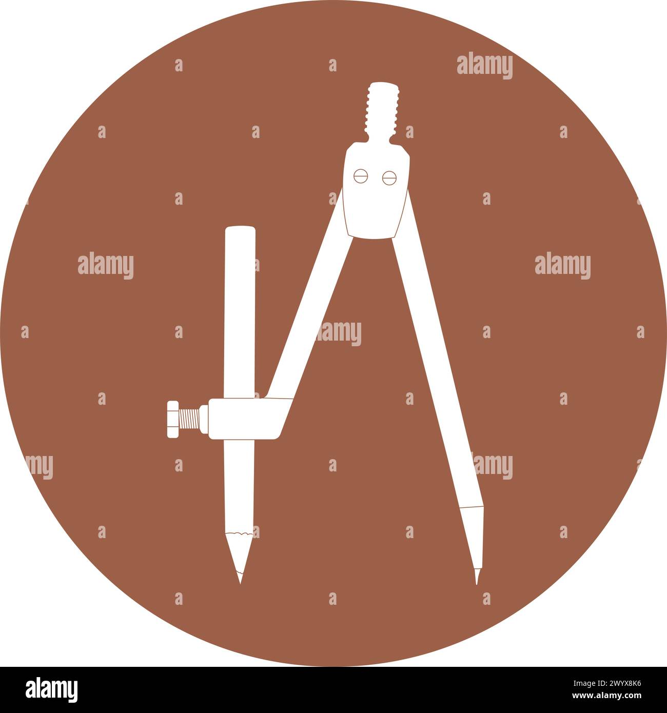 Compass circle school supplies for children to make circle drawings ...