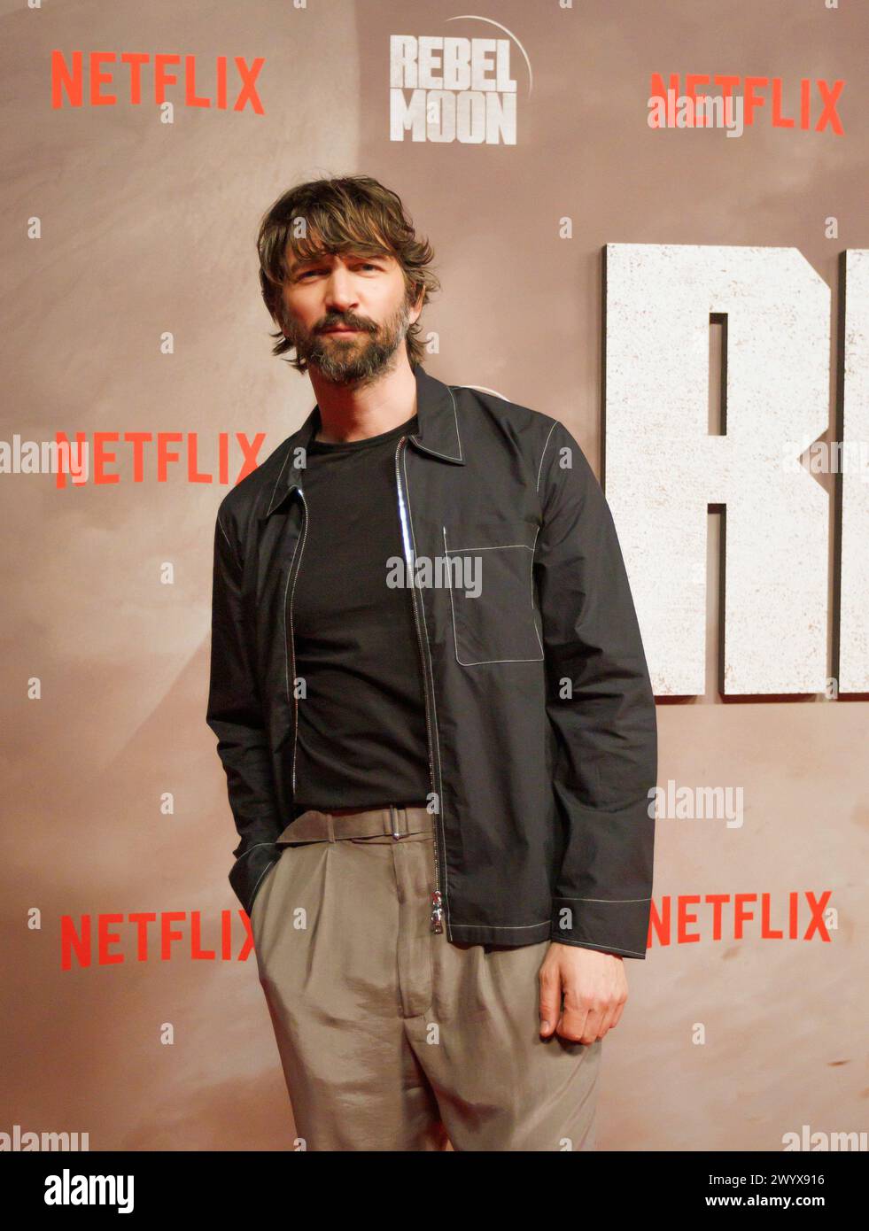 Photo by: Madina Rajapova/STAR MAX/IPx 2024 4/3/24 Michiel Huisman at ...