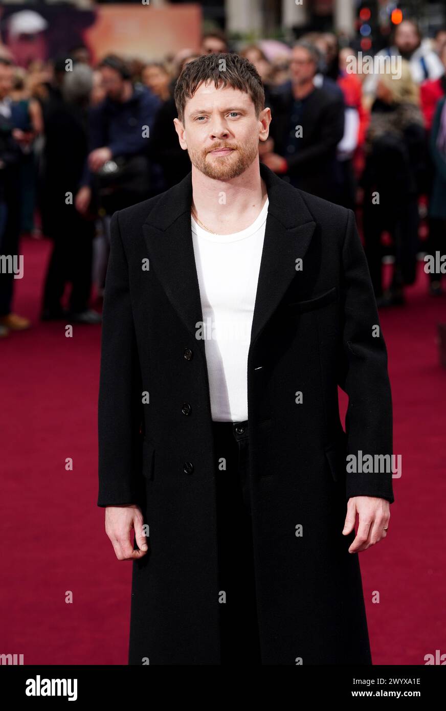 Jack O'Connell attending the world premiere of Sam Taylor-Johnson's ...