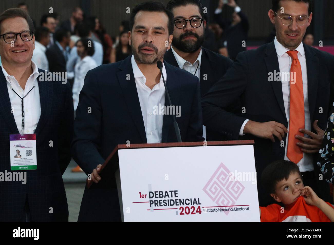 Jorge Álvarez Maynez, candidate for the presidency of Mexico for the ...