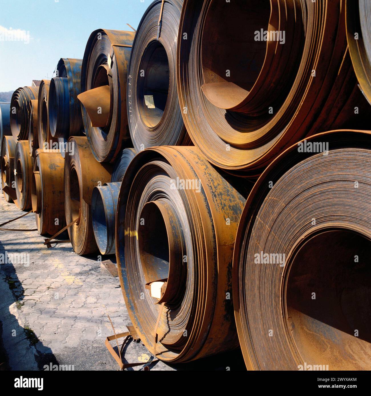 Hot rolled steel plate hi-res stock photography and images - Alamy