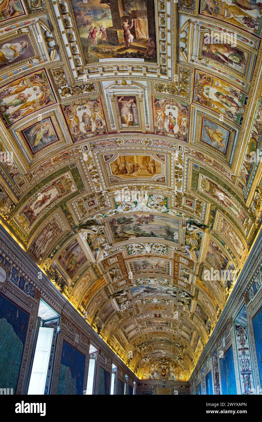 The Vatican in Rome Italy offers its collection of art and history ...