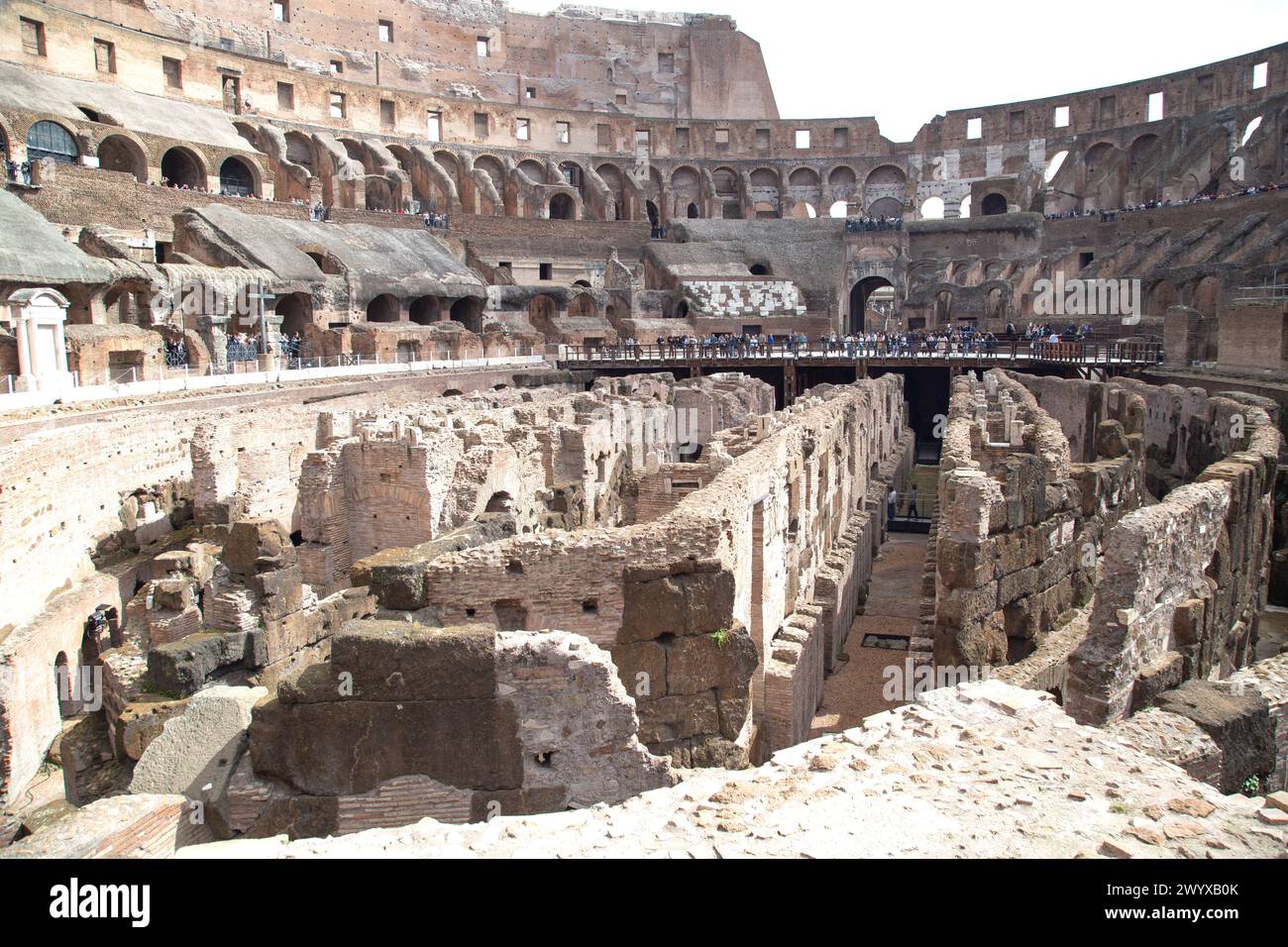 Roman Colosseum, amphitheater built in Rome under the Flavian emperors ...