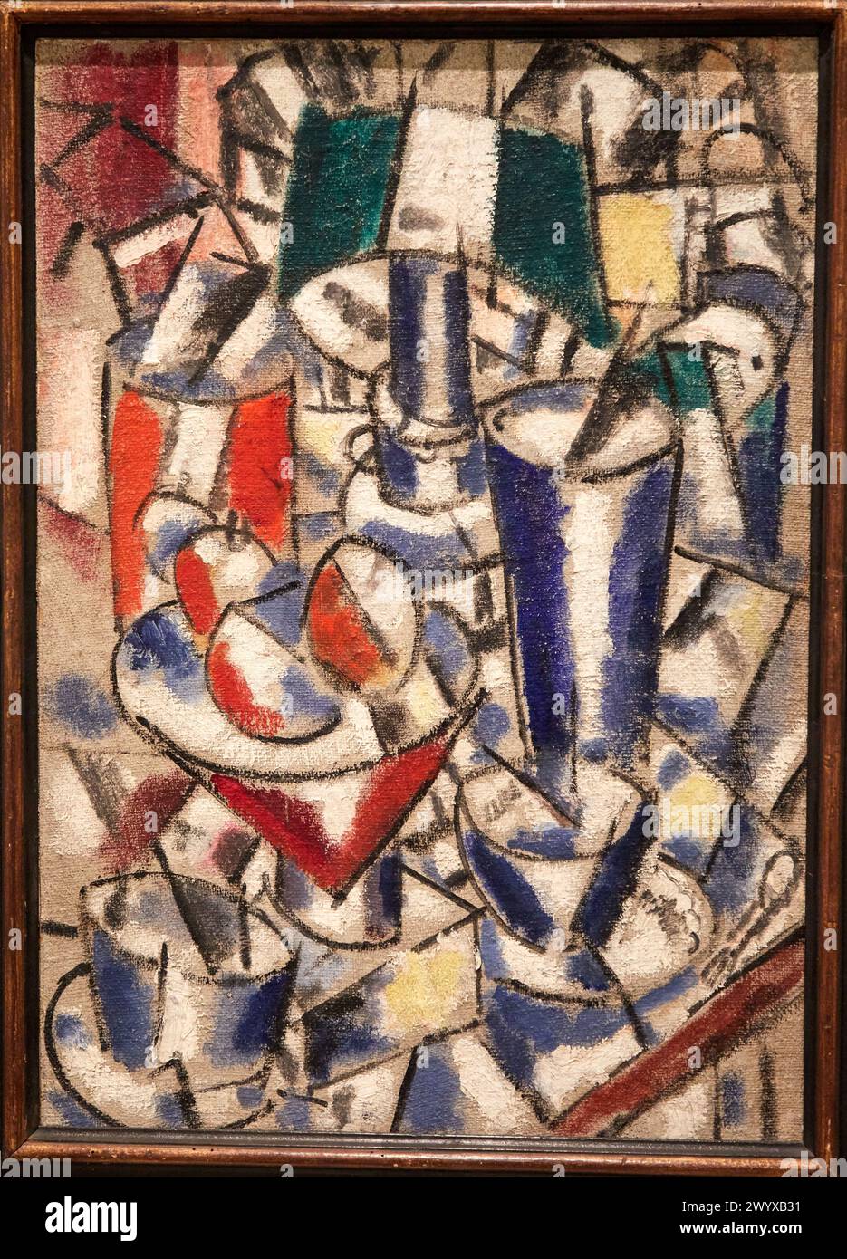Still Life with Lamp, 1914, Fernand Léger, Museo Nacional Centro de ...