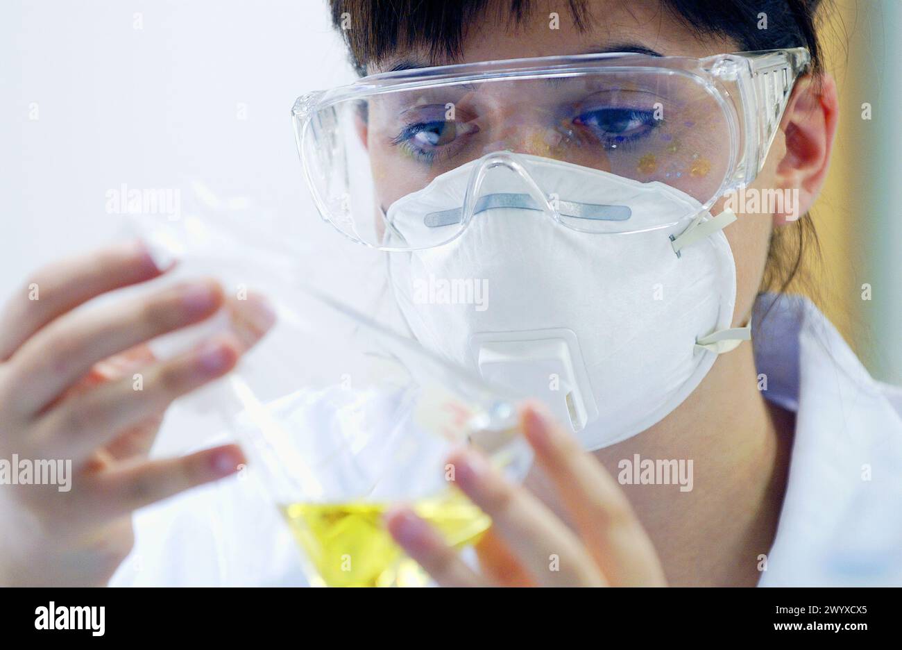 Chemical characterization laboratory Stock Photo - Alamy