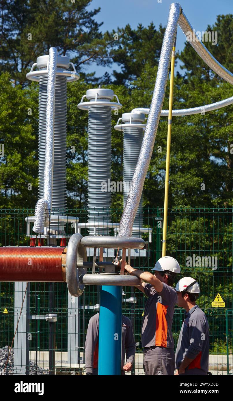 On-site commissioning, diagnostics and maintenance tests on underground ...