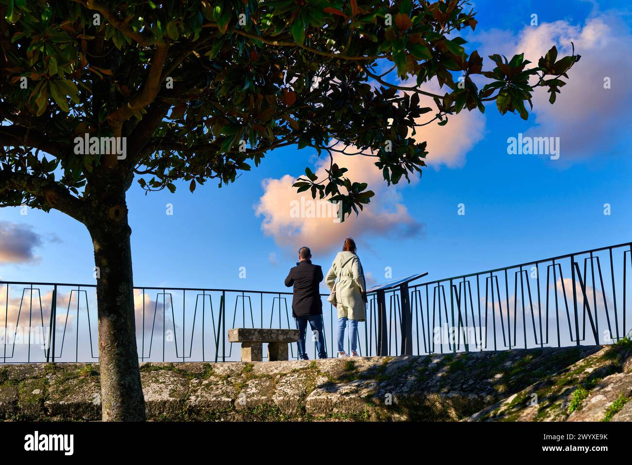 Castillo de O Castro, Parque Monte do Castro, Vigo, Pontevedra, Galicia ...