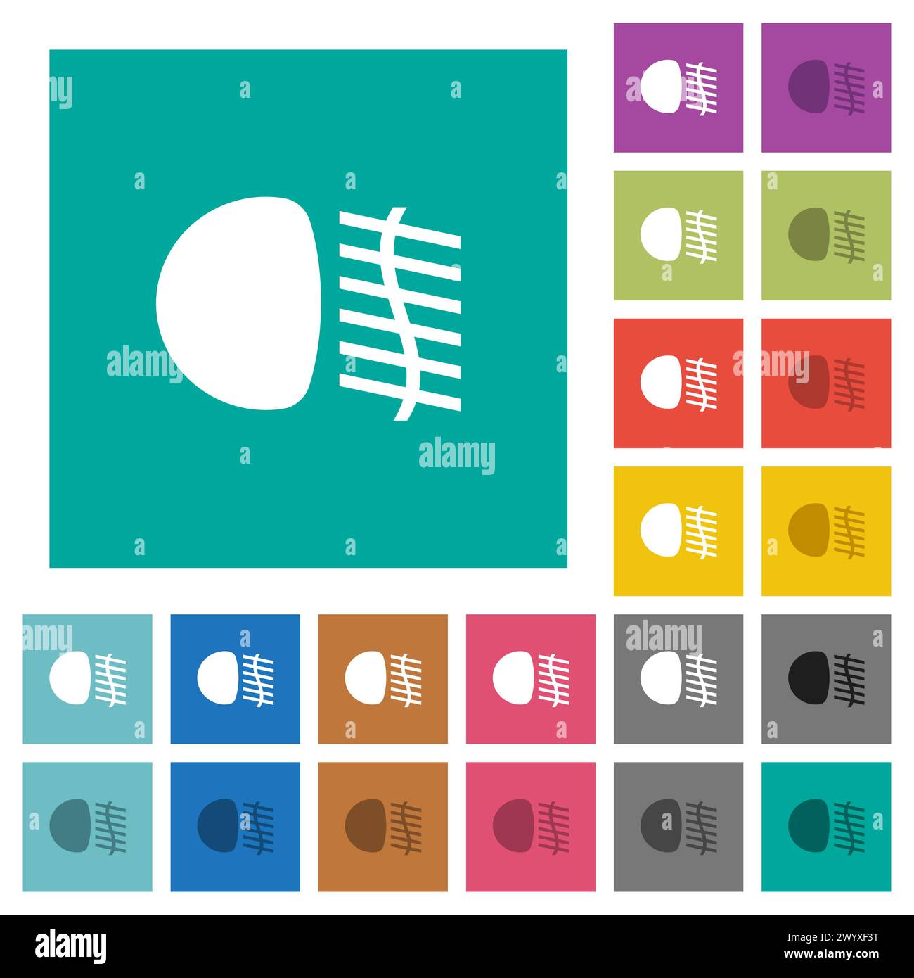 Foglight dashboard indicator solid multi colored flat icons on plain ...